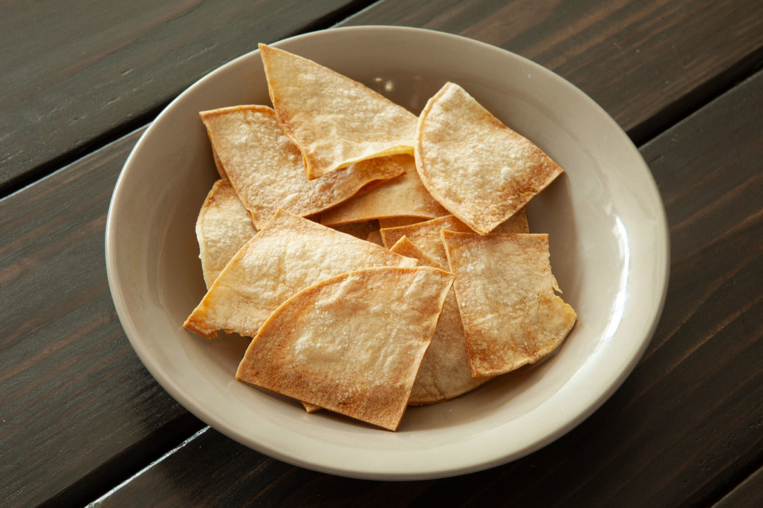 Homemade Corn Tortilla Chips - Brooklyn Farm Girl
