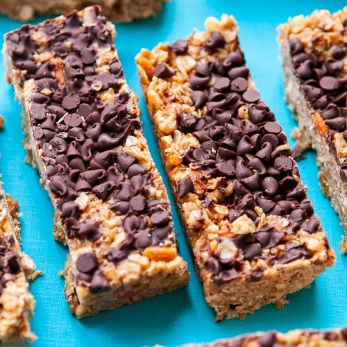 Peanut Butter Granola Bars - Brooklyn Farm Girl