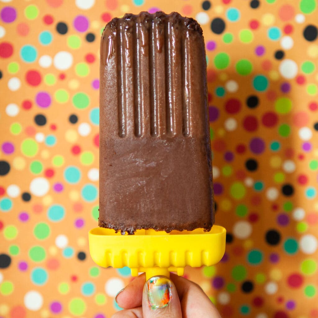 Chocolate Nutella Popsicles - Brooklyn Farm Girl