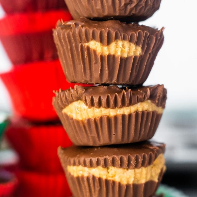 Homemade Peanut Butter Cups - Brooklyn Farm Girl