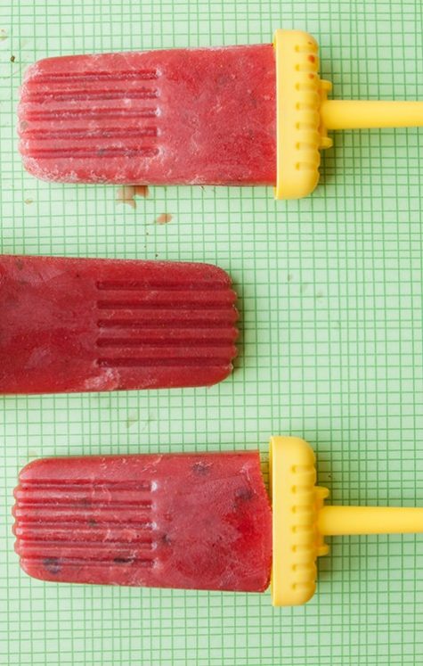 Watermelon & Strawberry Lime Mint Popsicles - Brooklyn Farm Girl