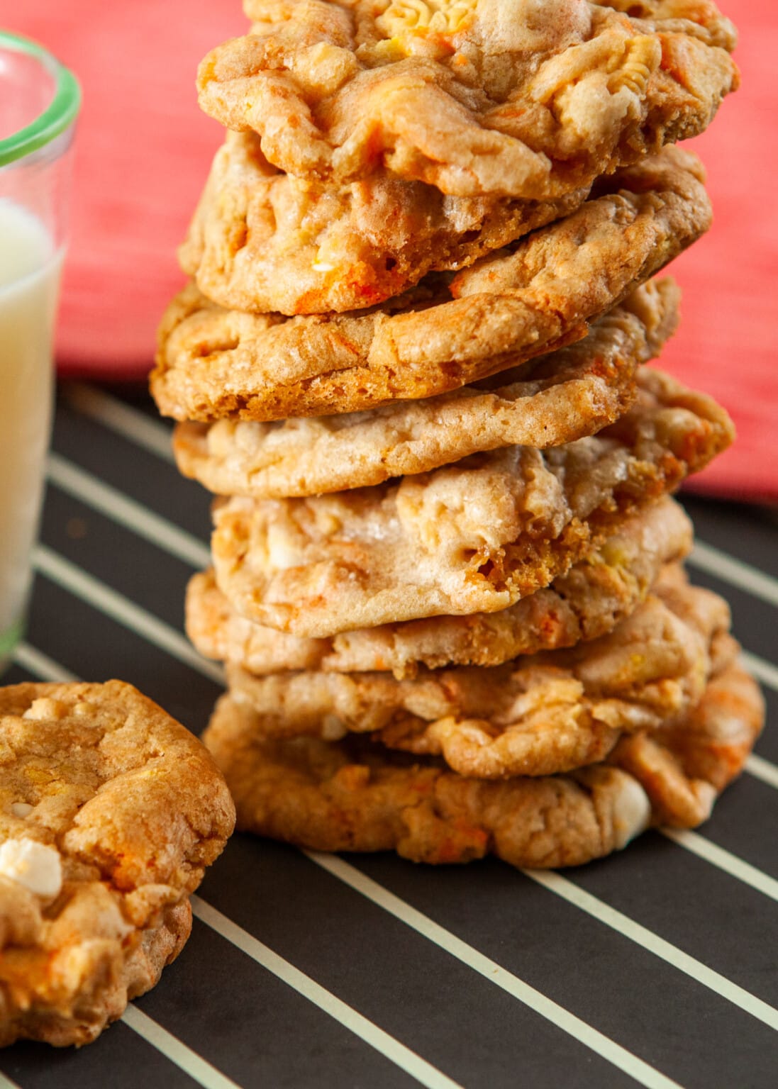 Candy Corn Oreo Chocolate Chip Cookies - Brooklyn Farm Girl