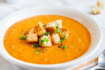 Creamy Sweet Pepper Soup - Easy Recipe Using Fresh Peppers