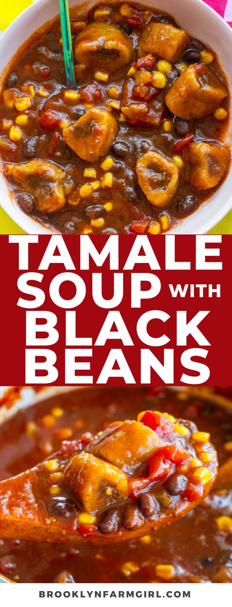 Tamale Soup With Black Beans - Recipe Ready in 20 Minutes