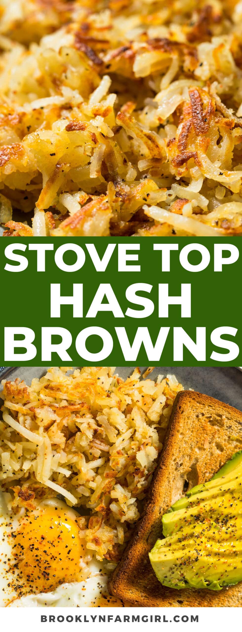Crispy Hash Browns - Brooklyn Farm Girl