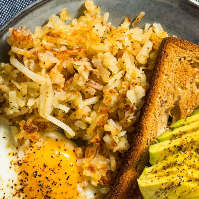 Crispy Hash Browns - Brooklyn Farm Girl