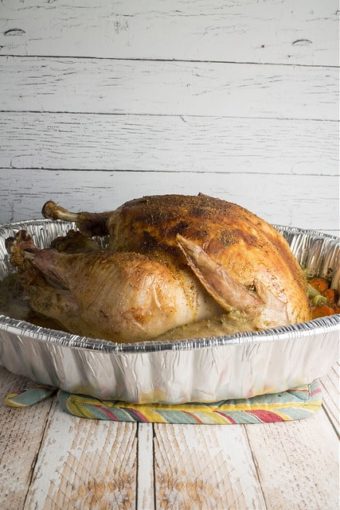 One Juicy Turkey for Thanksgiving - Recipe We Use Every Year!
