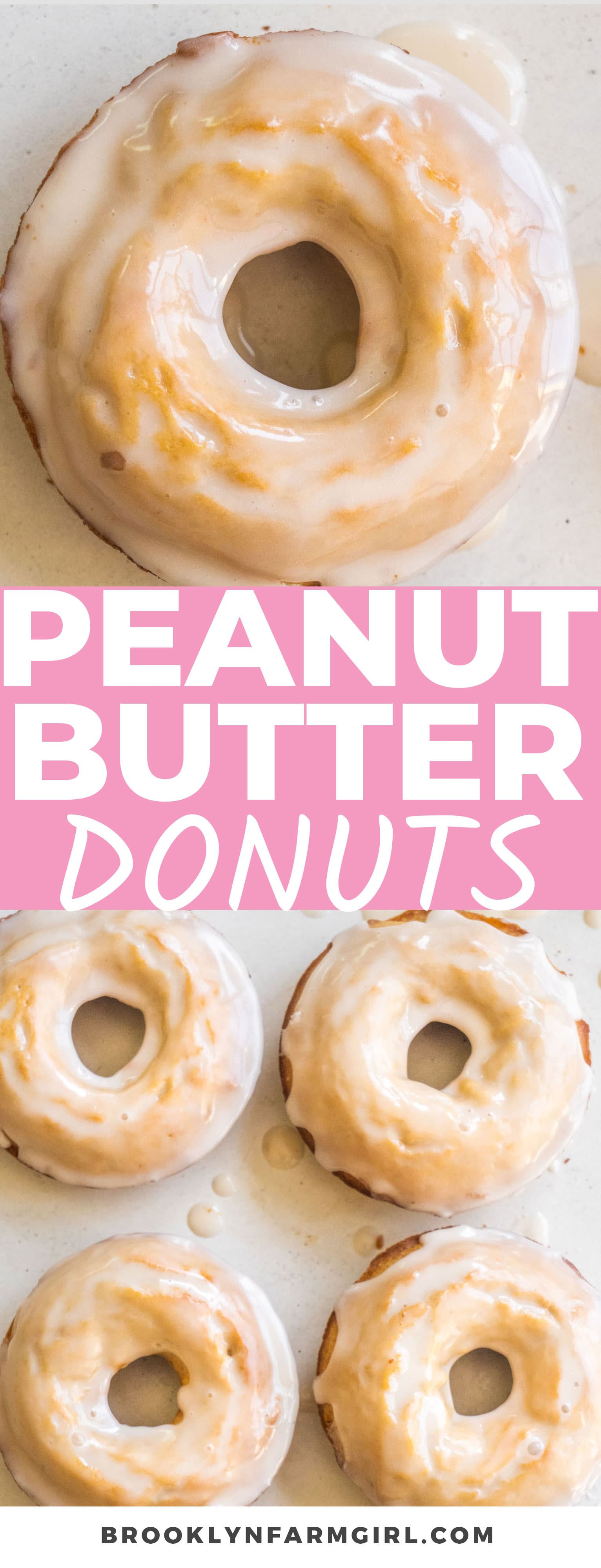 Peanut Butter Donuts - Brooklyn Farm Girl
