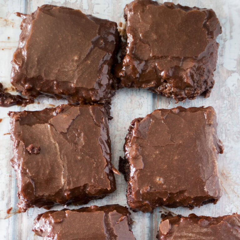 Fudgy Kidney Bean Brownies - Brooklyn Farm Girl