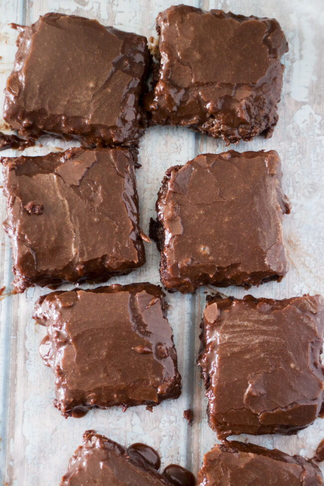 Fudgy Kidney Bean Brownies - Brooklyn Farm Girl
