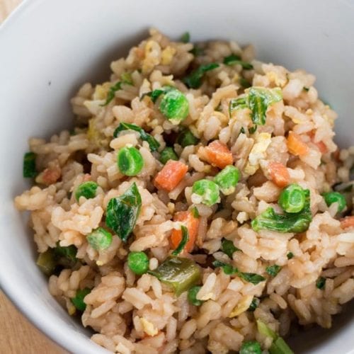 Chinese Fried Rice With Lettuce - Brooklyn Farm Girl