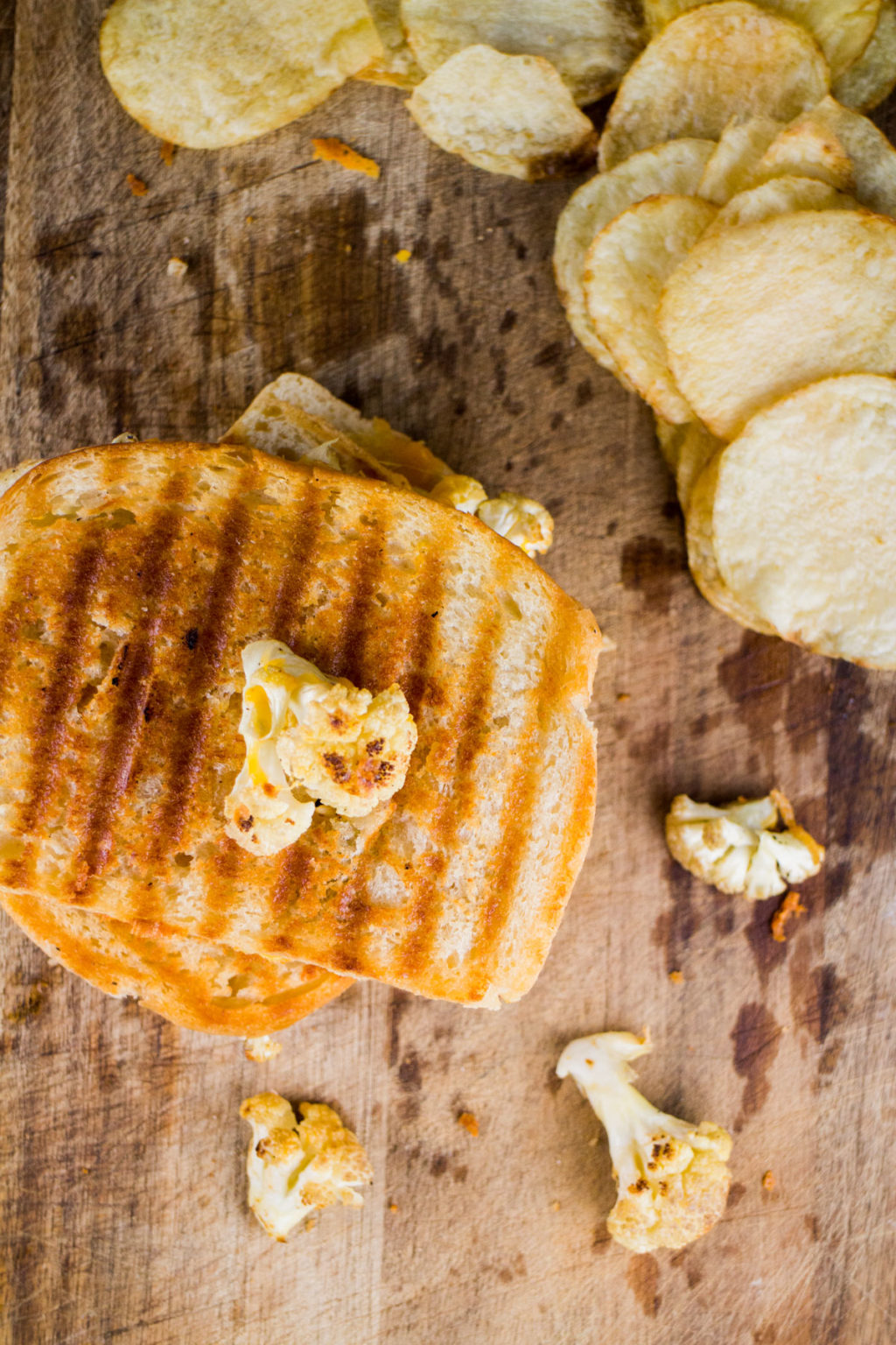 Cauliflower Grilled Cheese Sandwich - Brooklyn Farm Girl