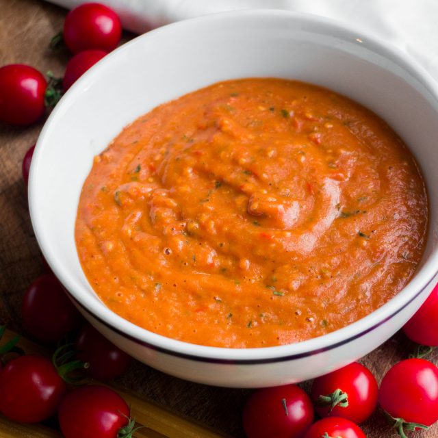 Spicy Tomato Sauce - Brooklyn Farm Girl