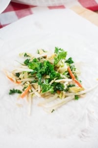Shanghai Stir Fry Rolls - Healthy, Vegetarian Spring Rolls