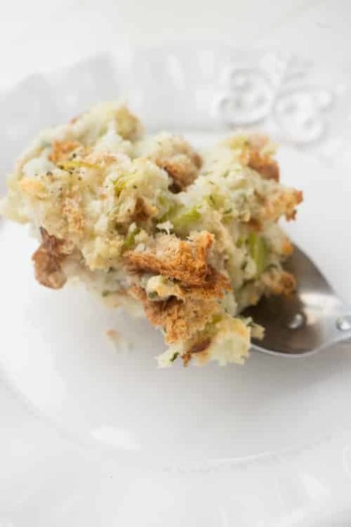 Amish Potato Stuffing Recipe - Brooklyn Farm Girl