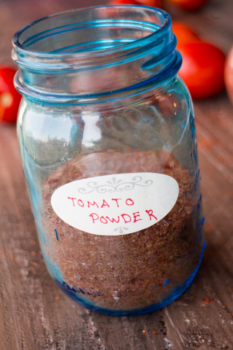 How to Make Tomato Powder Out of Tomato Skins - Brooklyn Farm Girl