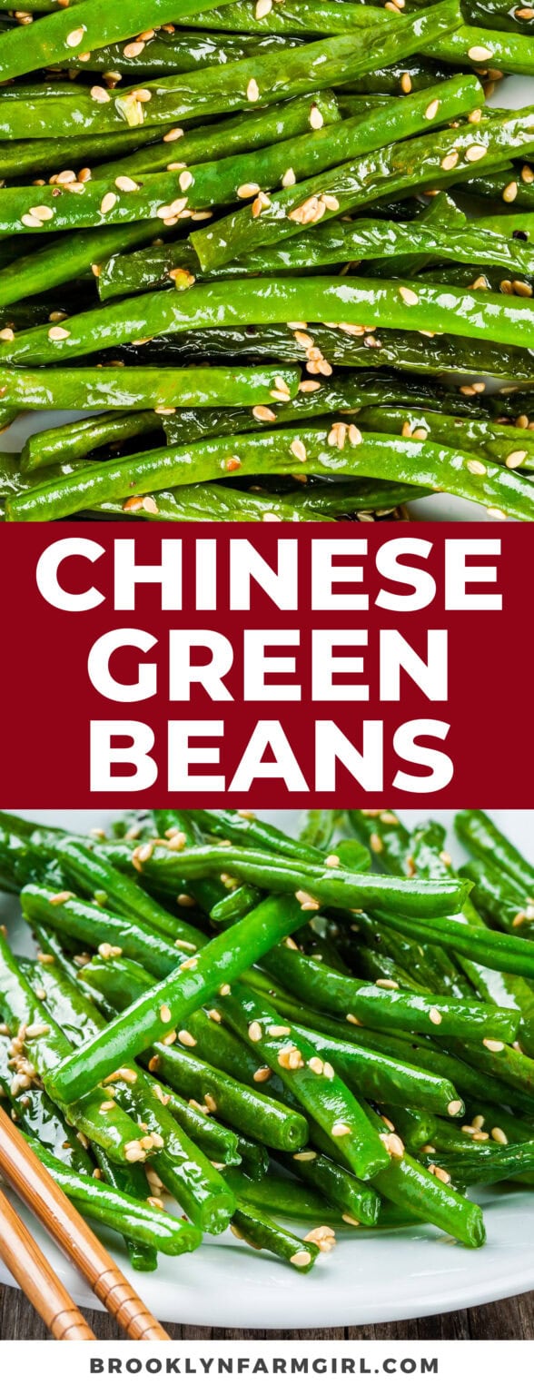 Chinese Buffet Green Beans - Brooklyn Farm Girl