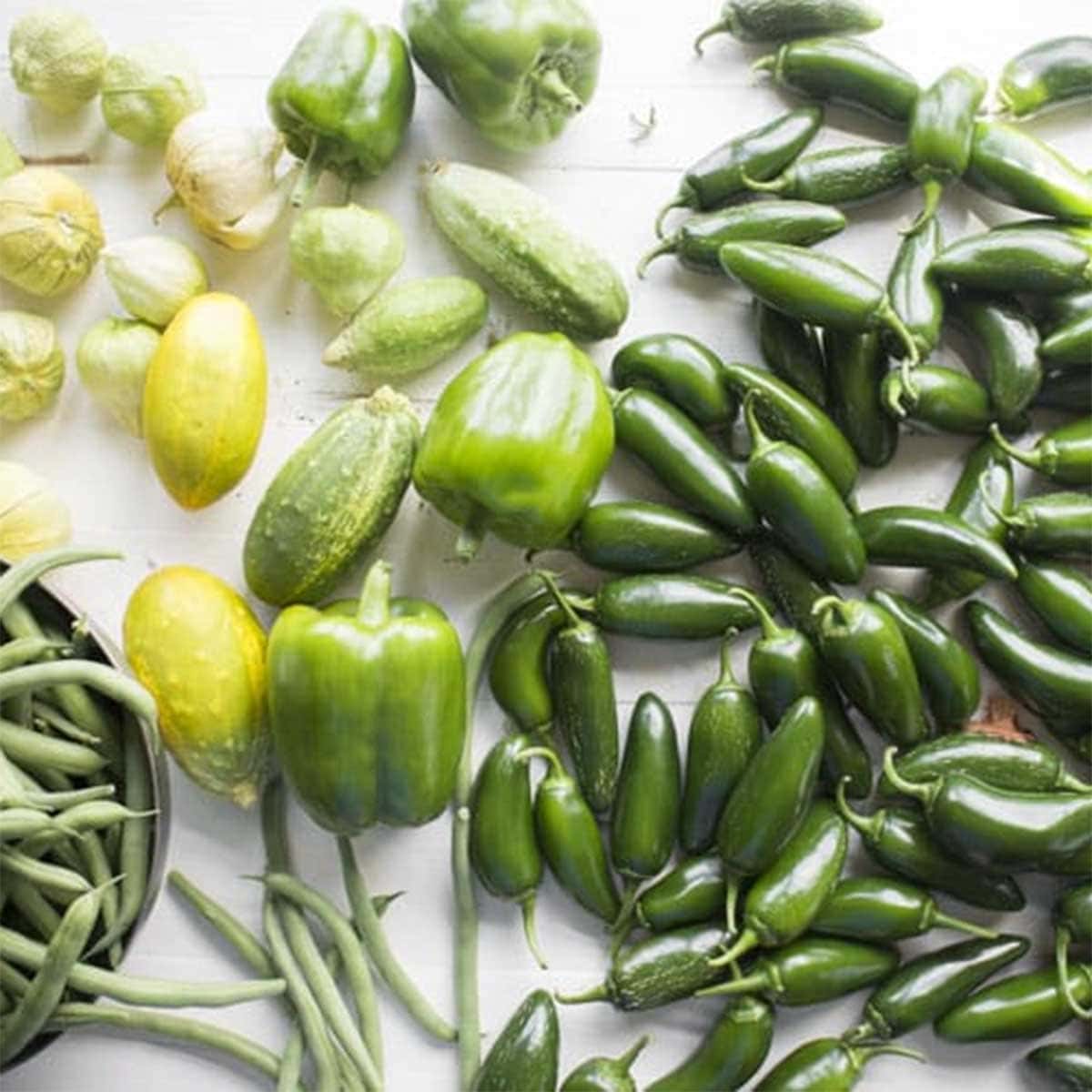 What are we picking? It's a green harvest! - Brooklyn Farm Girl