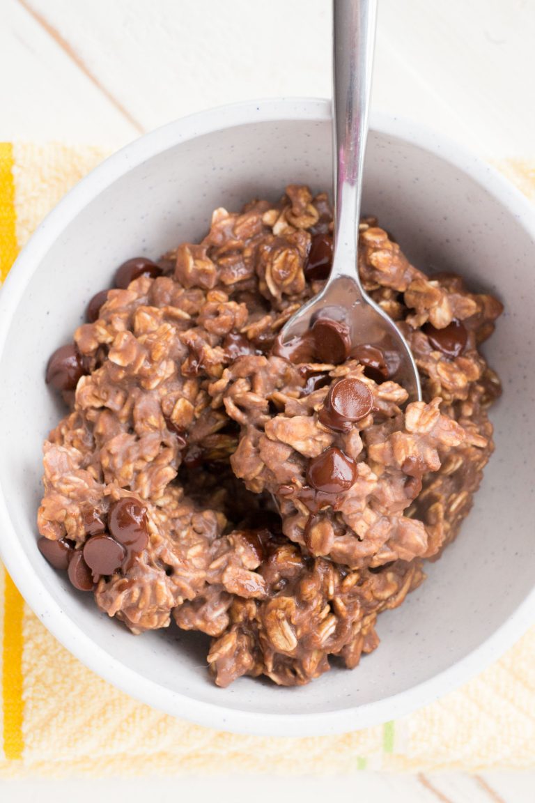 Chocolate Protein Powder Oatmeal - Brooklyn Farm Girl
