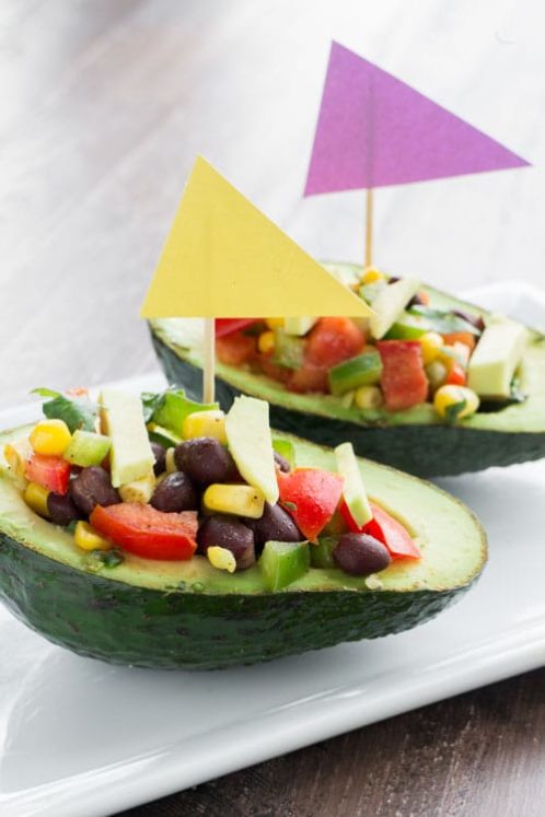 Avocado Boats - Brooklyn Farm Girl