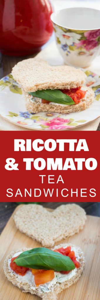 Ricotta and Tomato Tea Sandwiches - Brooklyn Farm Girl
