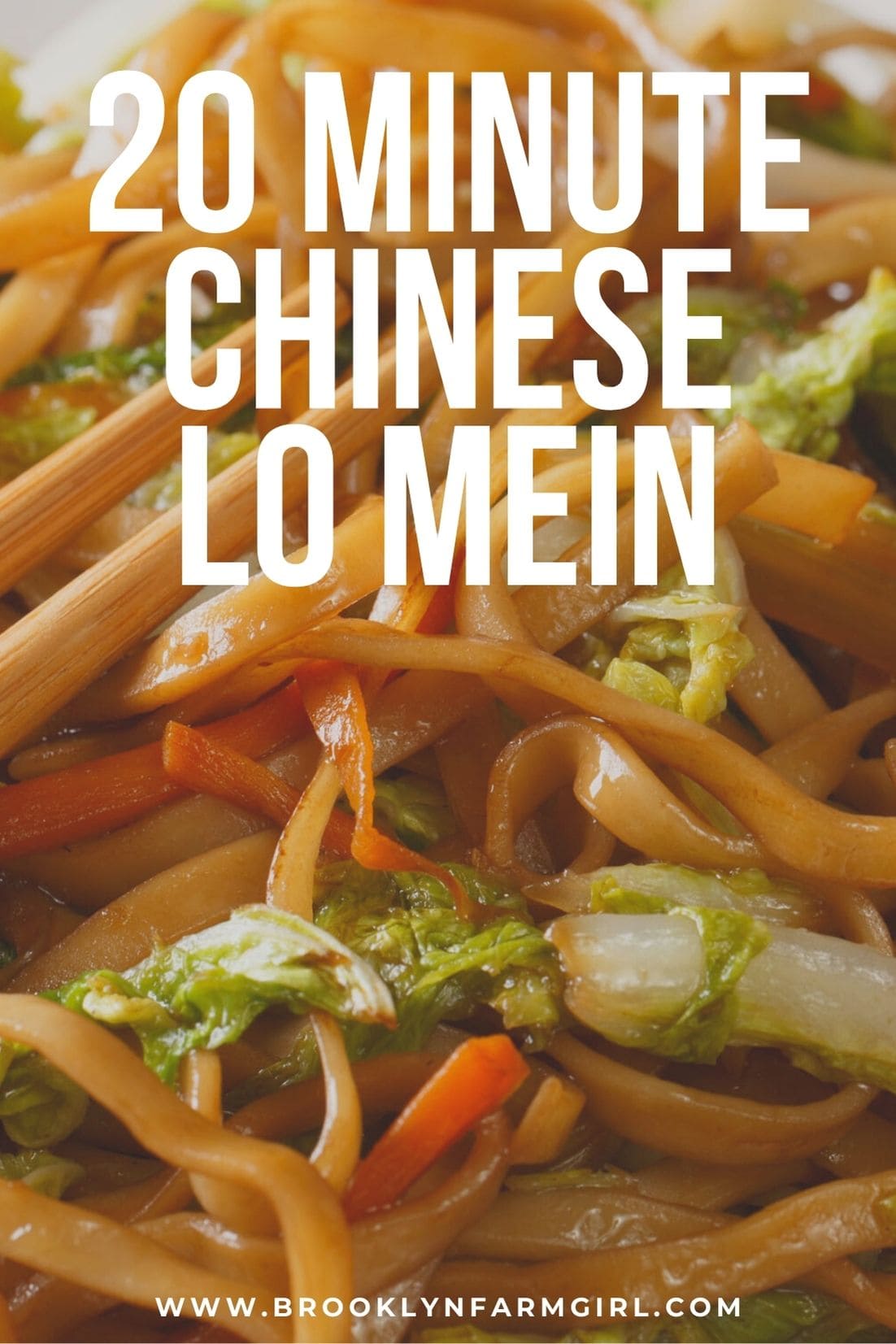 Vegetable Lo Mein with Cabbage and Broccoli - Brooklyn Farm Girl