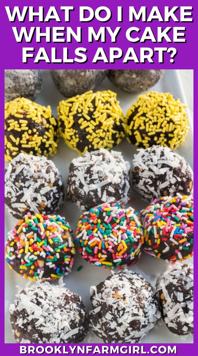 What To Make When a Cake Falls Apart - Brooklyn Farm Girl