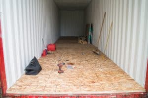 Our New Shipping Container Flooring - Brooklyn Farm Girl