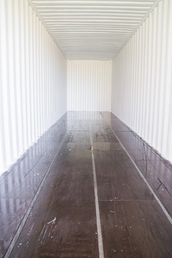 Our New Shipping Container Flooring - Brooklyn Farm Girl