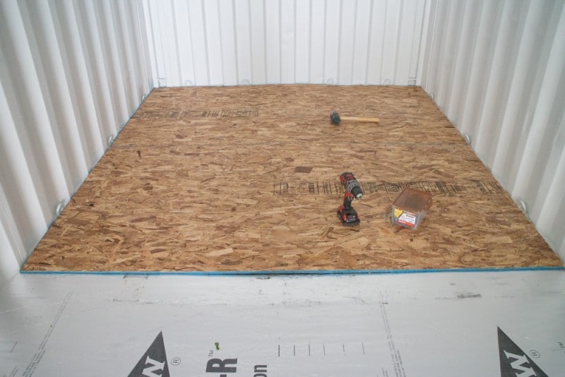 Our New Shipping Container Flooring - Brooklyn Farm Girl