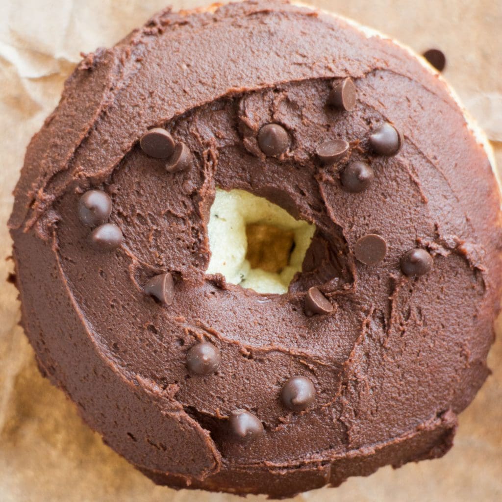 So Fluffy Chocolate Chip Donuts - Brooklyn Farm Girl