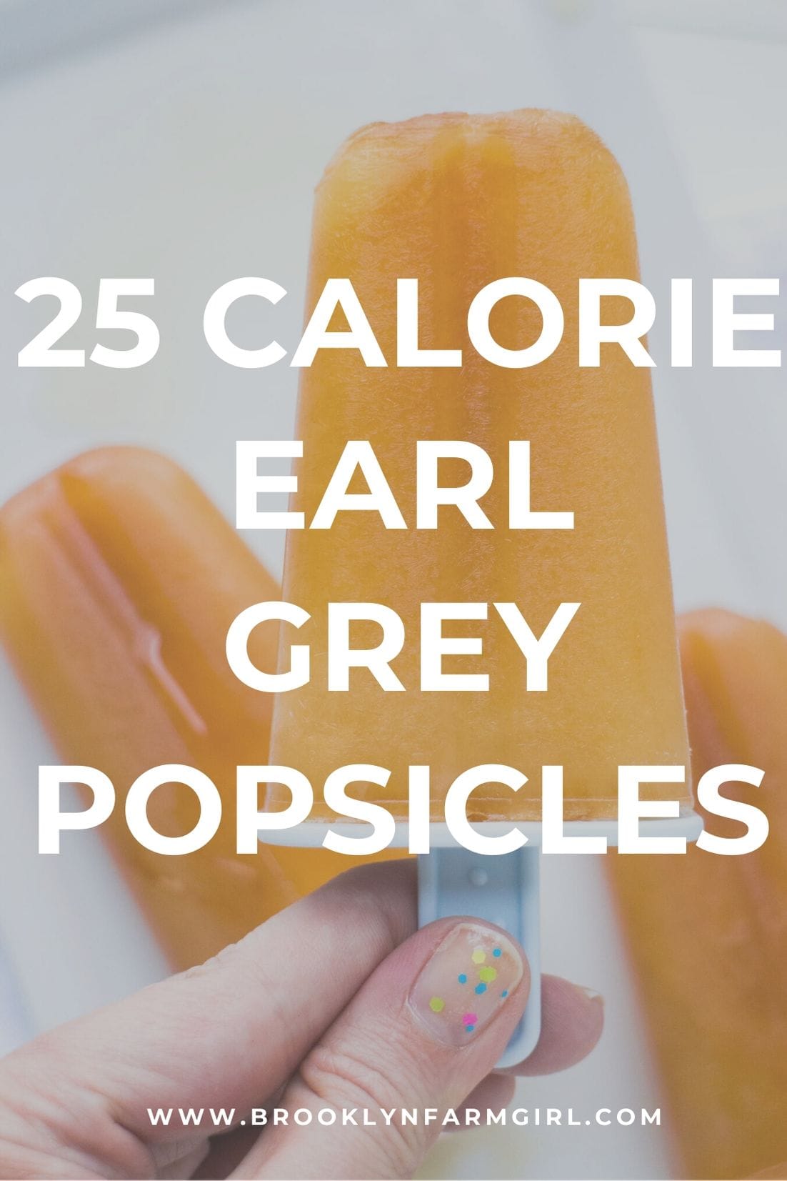 Earl Grey Tea Popsicles - Brooklyn Farm Girl