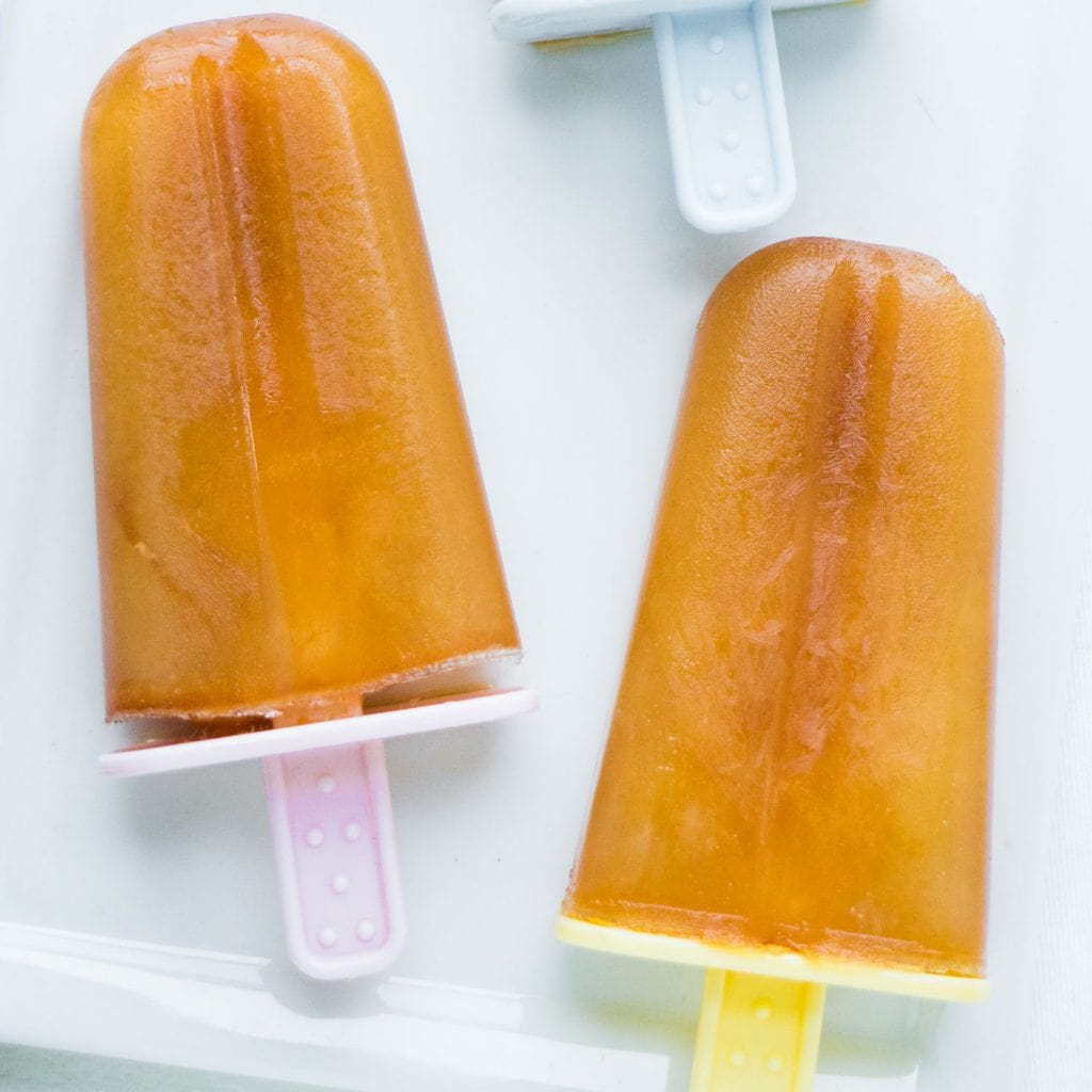 Earl Grey Tea Popsicles - Brooklyn Farm Girl