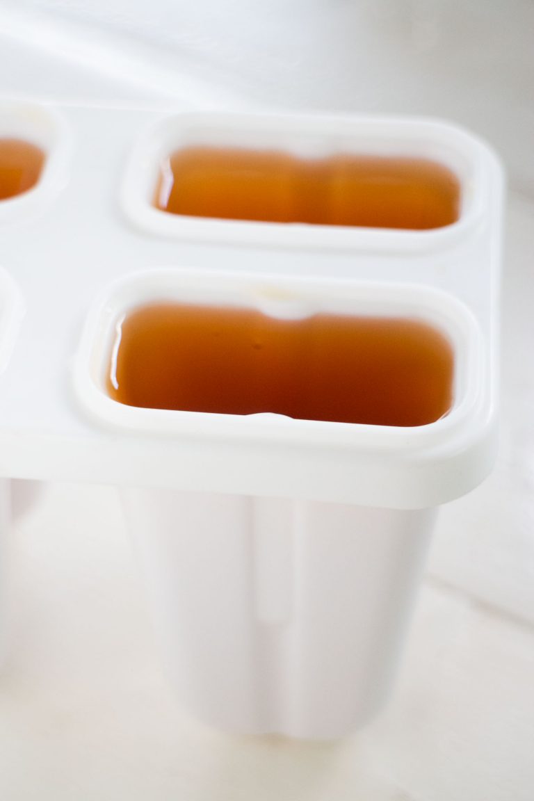 Earl Grey Tea Popsicles - Brooklyn Farm Girl