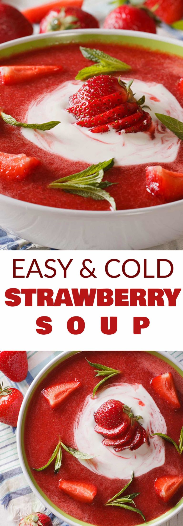 Strawberry Soup Recipe - Only 205 Calories!