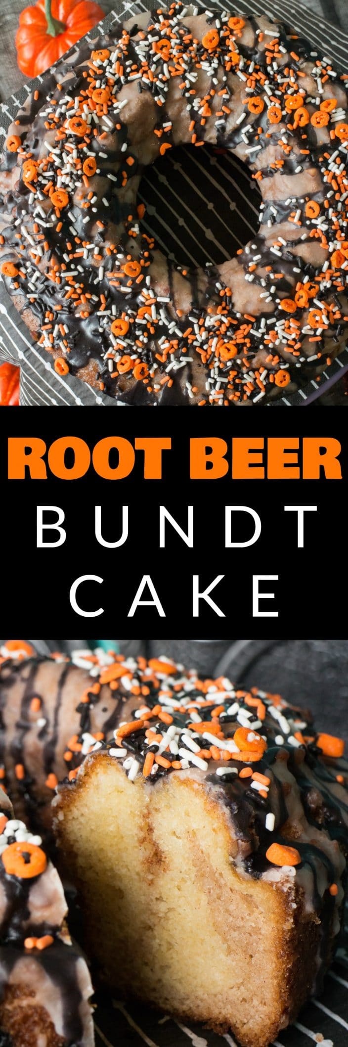 Root Beer Bundt Cake - A Halloween Cake Recipe!
