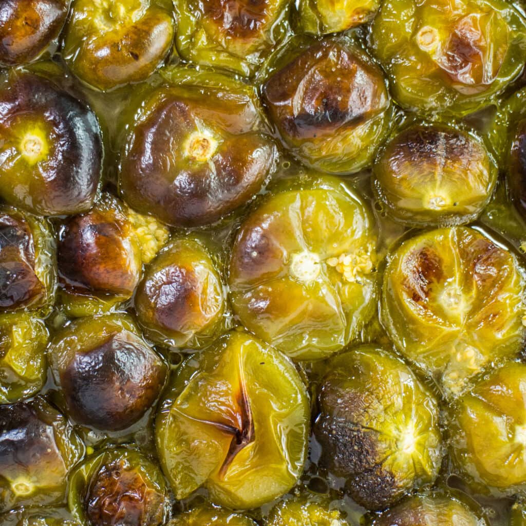 Oven Roasted Tomatillos - How to Cook Tomatillos Recipe