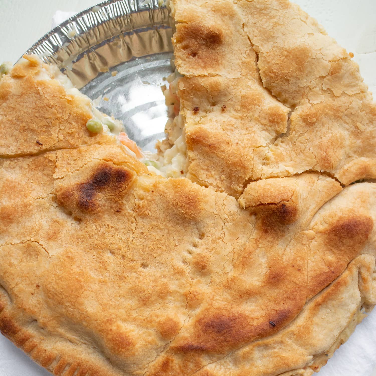 Easy Chicken Pot Pie With Bisquick Crust - Brooklyn Farm Girl