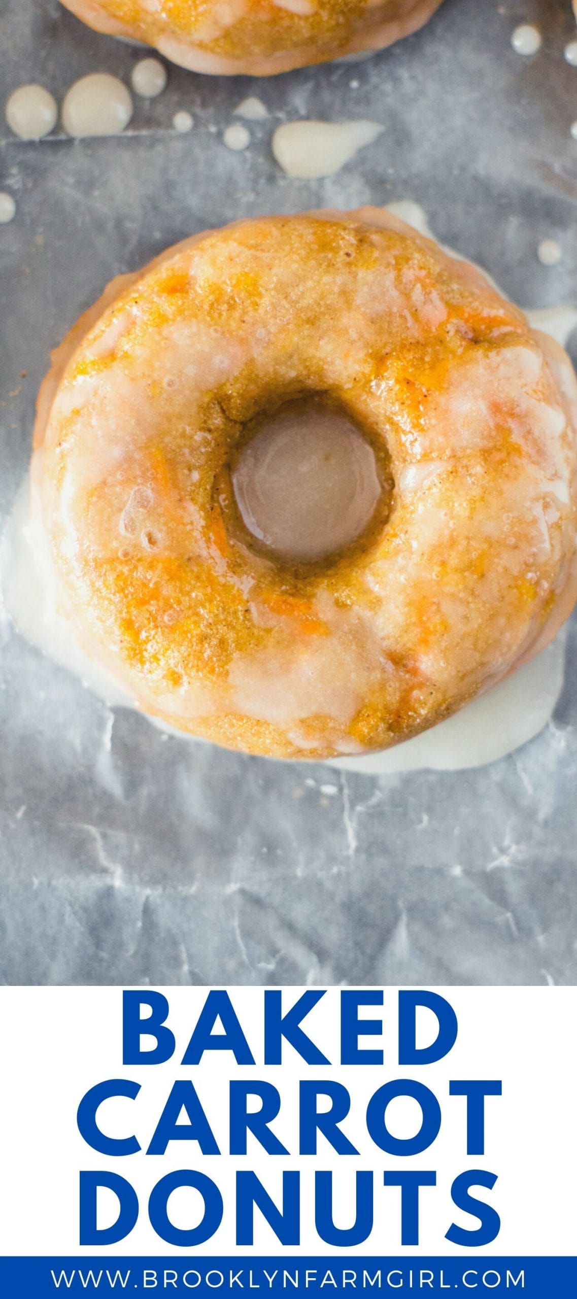 Baked Carrot Cake Donuts - Brooklyn Farm Girl