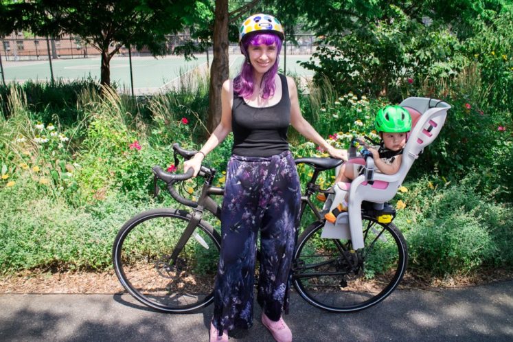 NYC Bike Riding With a Baby - We started at 10 months old!