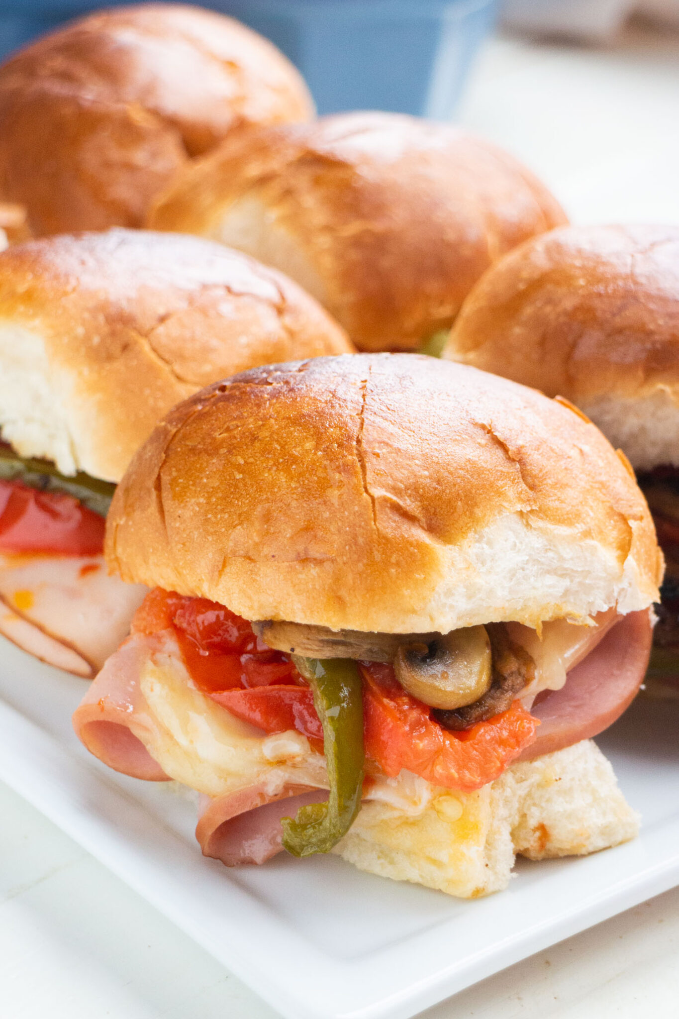 Italian Sliders on Hawaiian Rolls - Brooklyn Farm Girl