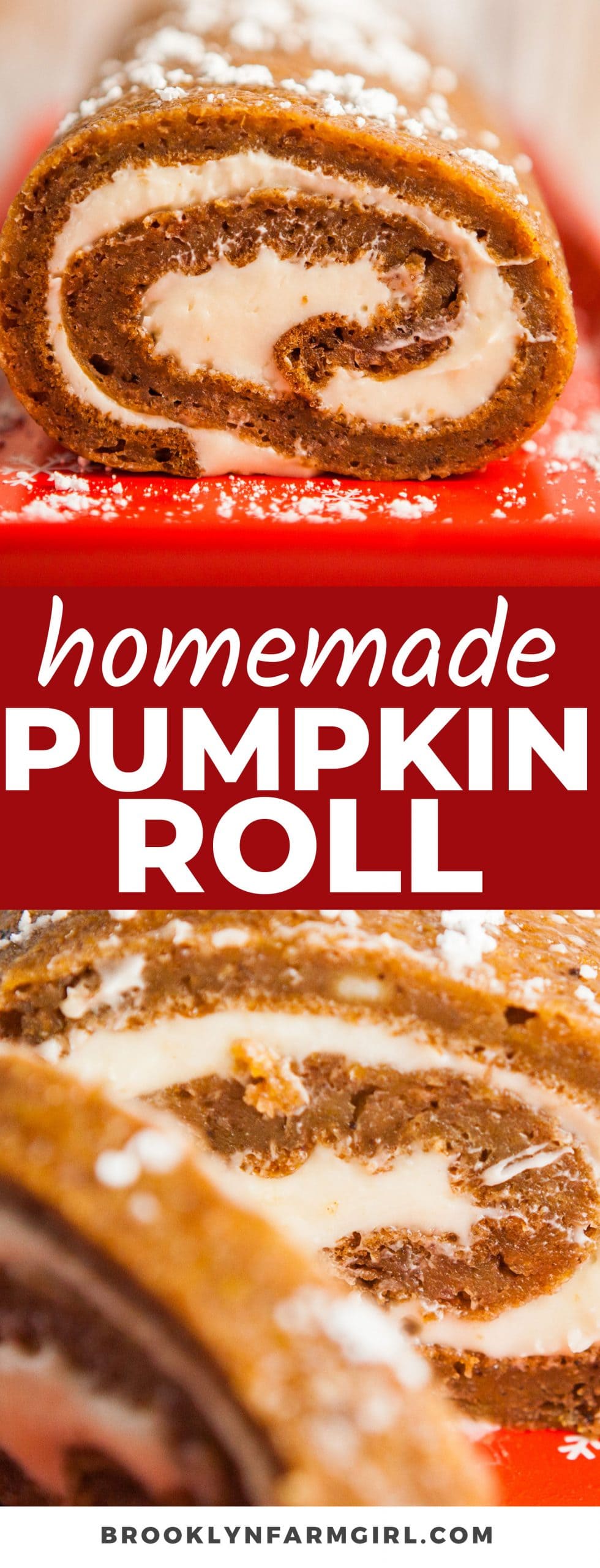Pumpkin Roll With Cream Cheese Filling - Easy Recipe for First Timers!