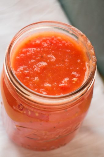 Roma Tomato Sauce Recipe - Easy Made With Fresh Tomatoes!