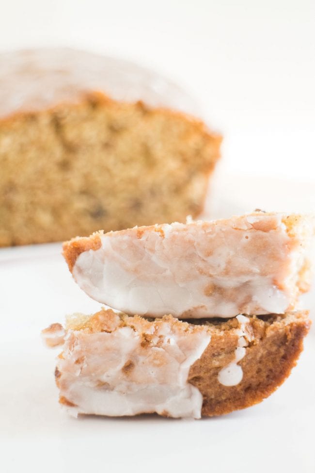 Sugar Glazed Cucumber Bread - The Best Cucumber Dessert Recipe!