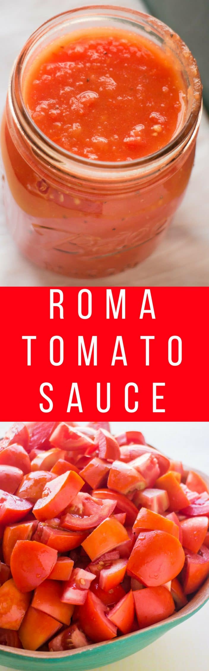 Roma Tomato Sauce Recipe - Easy Made With Fresh Tomatoes!
