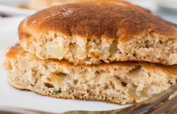 Apple Pancakes - Easy Recipe That Tastes Like Apple Pie Pancakes!