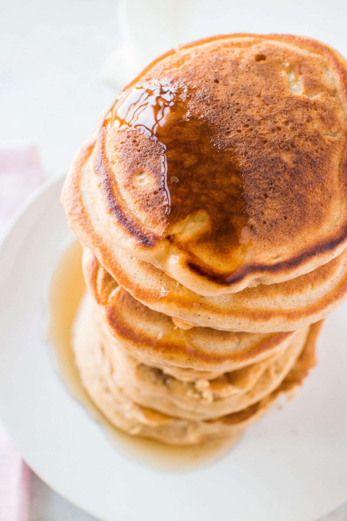 Apple Pie Pancakes (so fluffy!) - Brooklyn Farm Girl