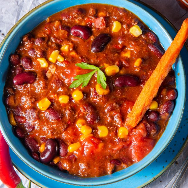 30-Minute Ground Beef Chili - Brooklyn Farm Girl
