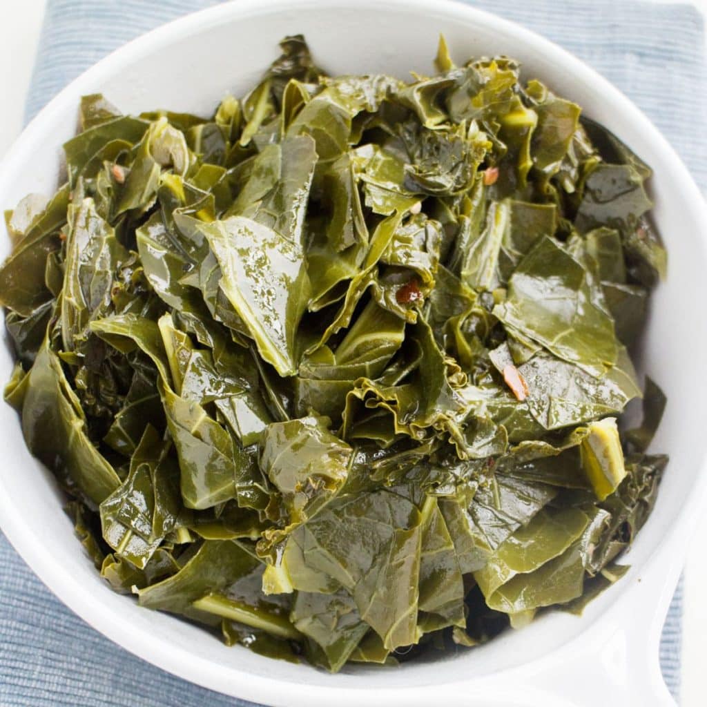 Vegetarian Collard Greens - Brooklyn Farm Girl