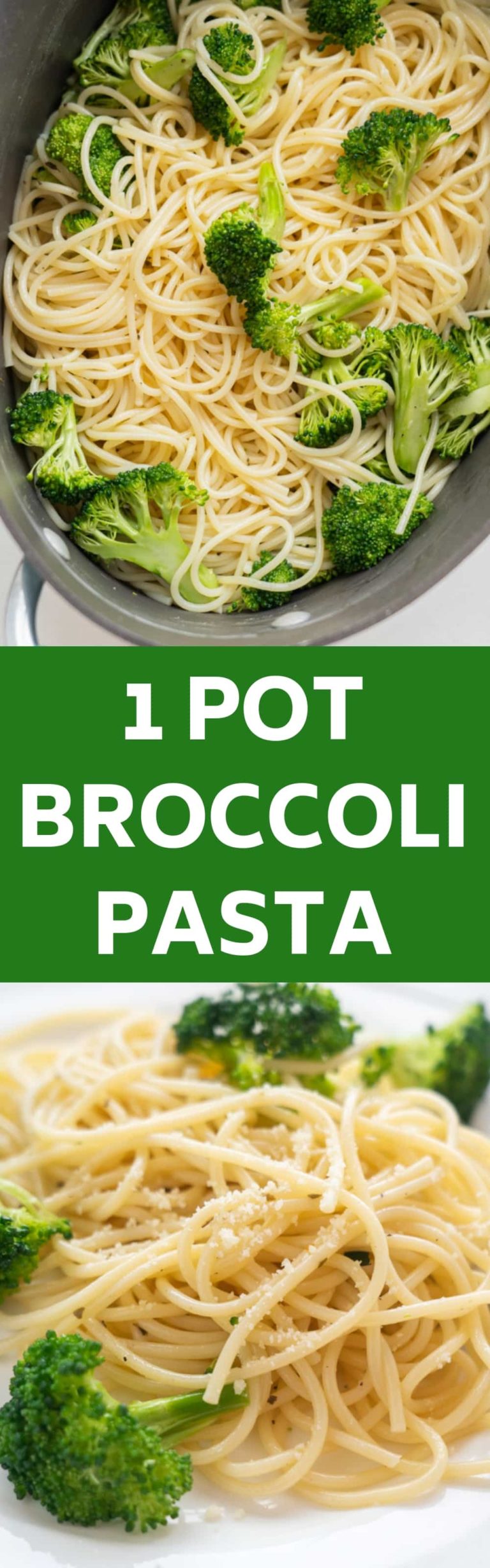 Broccoli Pasta Recipe - Easy and Healthy One Pot Meal